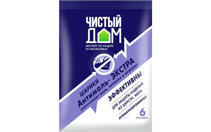 Шарики от моли Чистый Дом, 02-295 заказать оптом | FALCON LOGISTIC в ...